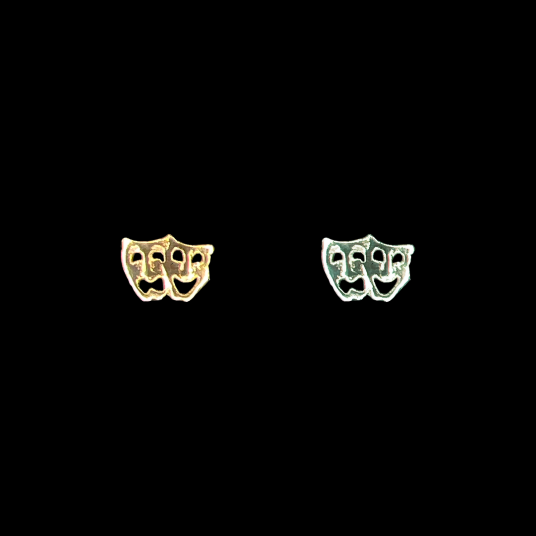 Comedy/Tragedy Mask- Large – BeDazzled Smilez